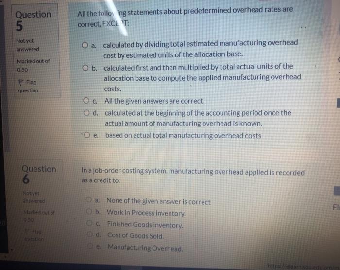Solved Question 5 All the folloing statements about | Chegg.com
