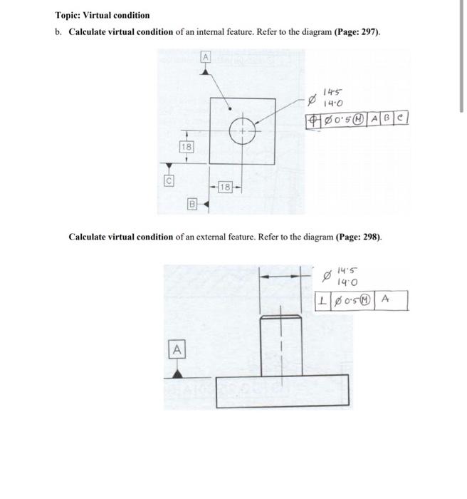 Solved Topic: Virtual condition b. Calculate virtual | Chegg.com