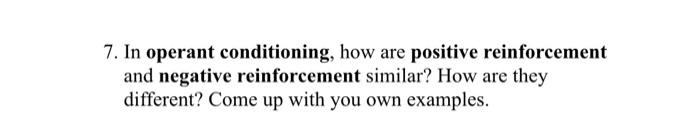 Solved 5. What is second-order conditioning in classical | Chegg.com