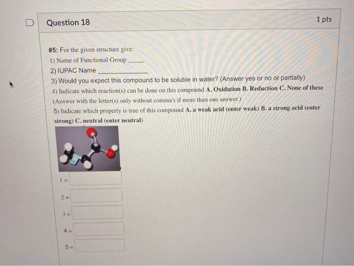 Solved 1 pts Question 19 #6: For the given structure give: | Chegg.com Solved 1 pts Question 19 #6: For the given structure give: | Chegg.com