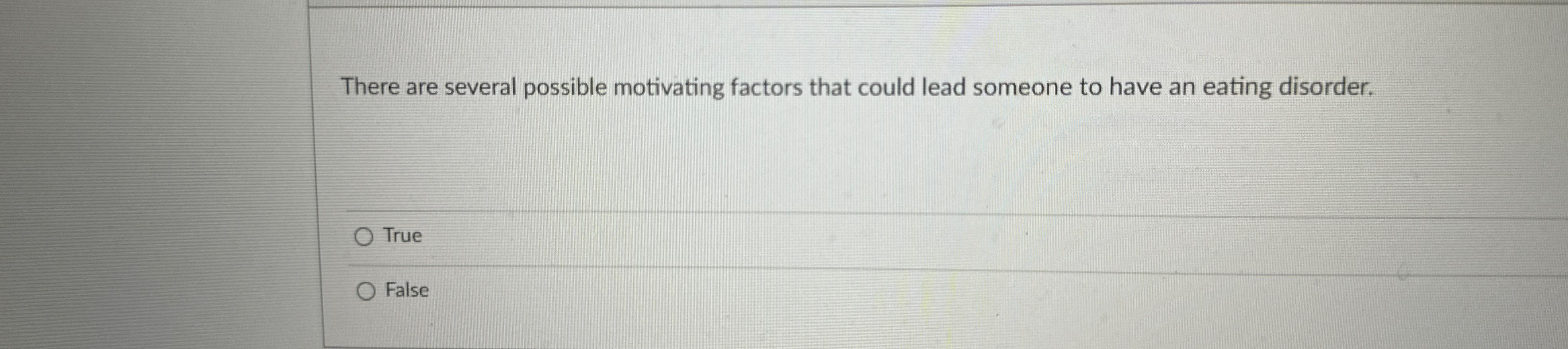 Solved There are several possible motivating factors that | Chegg.com