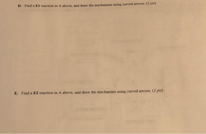 Solved I need help question 3 parts: A (only the H2O | Chegg.com