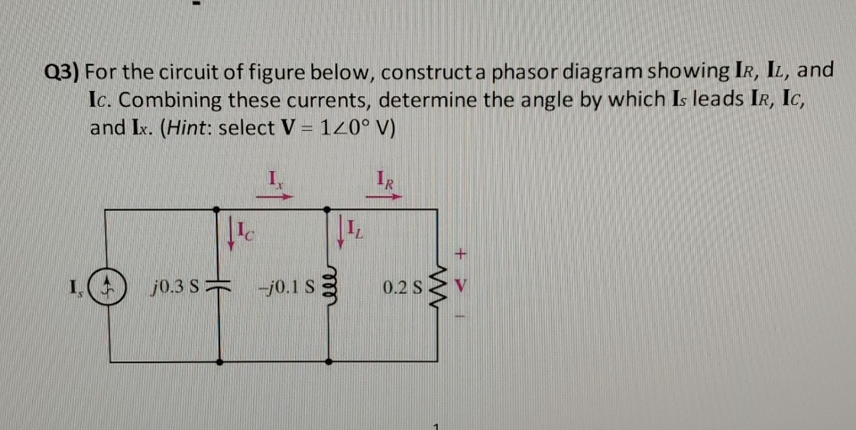 Solved Q3) ﻿For the circuit of figure below, construct a | Chegg.com
