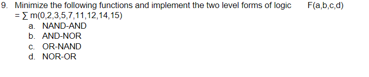 Solved Minimize the following functions and implement the | Chegg.com