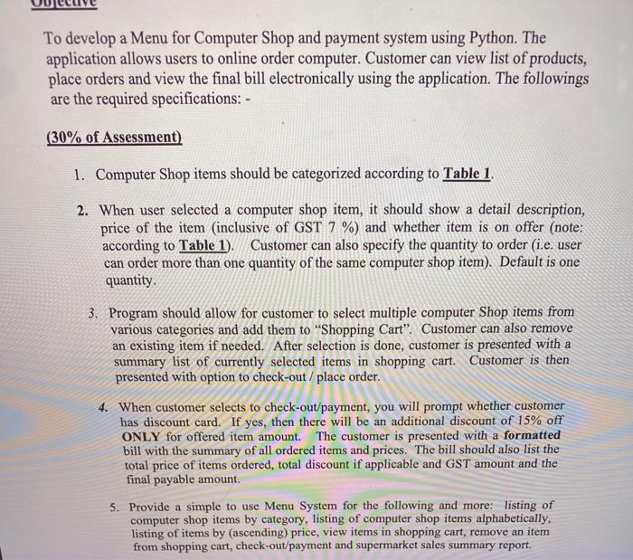 Solved (b) Programming code i. Coding must be categorized by | Chegg.com