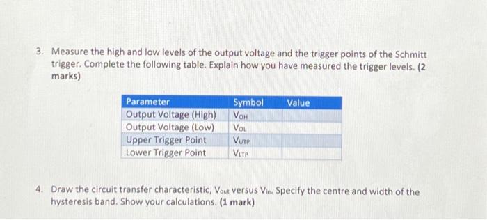 Solved 1. Analyze the following circuit and determine the | Chegg.com
