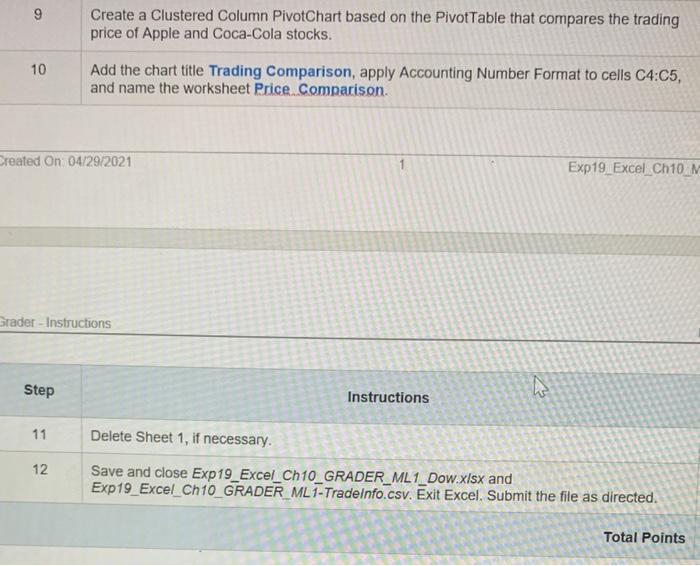 Start Excel. Download and open the file named Exp19 | Chegg.com