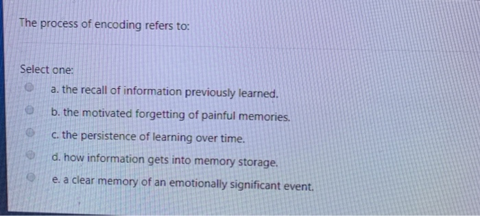 Solved Research on memory by Elizabeth Loftus and other | Chegg.com
