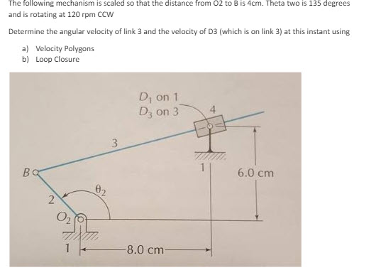 The following mechanism is scaled so that the | Chegg.com