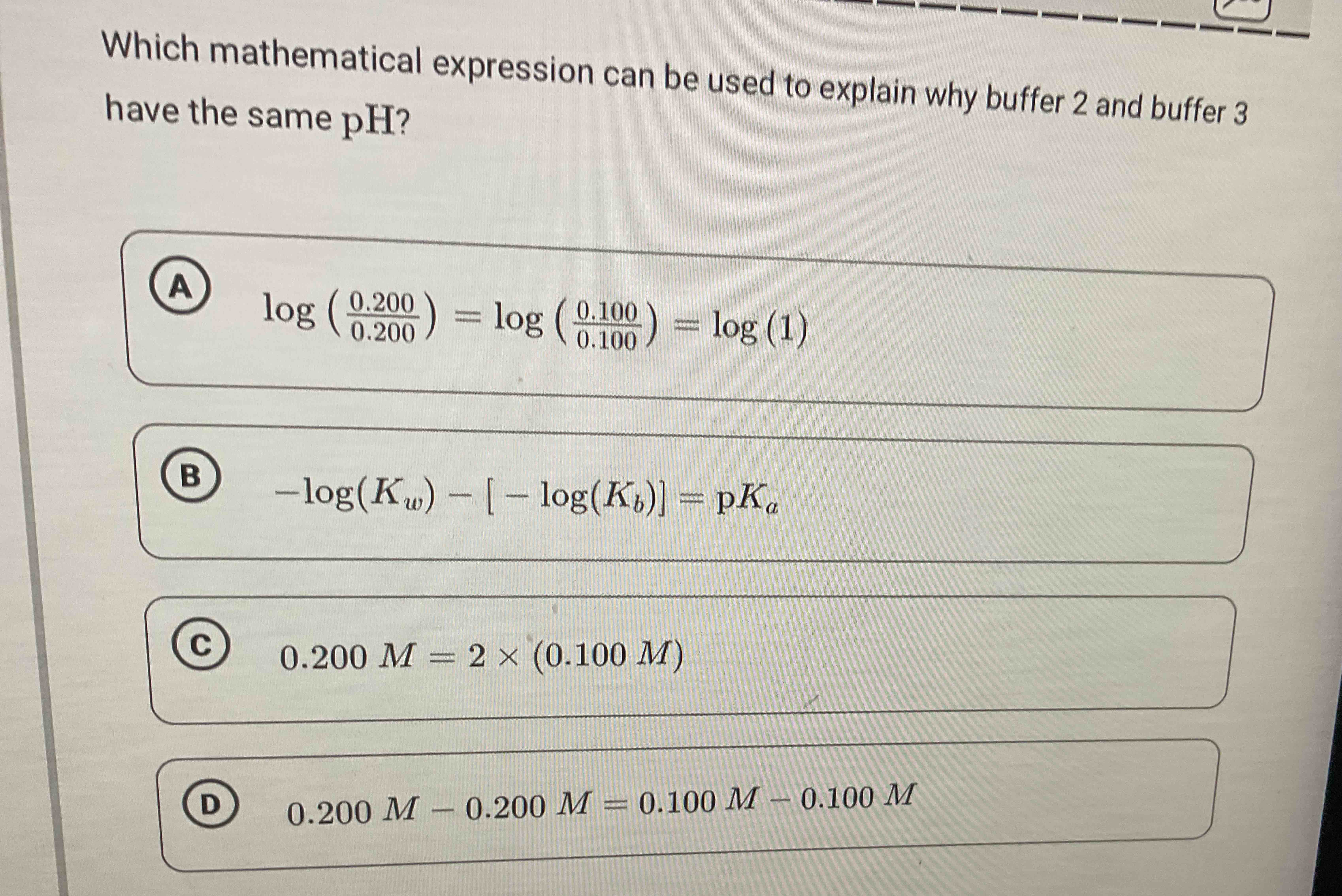 Solved Which mathematical expression can be ﻿used to | Chegg.com