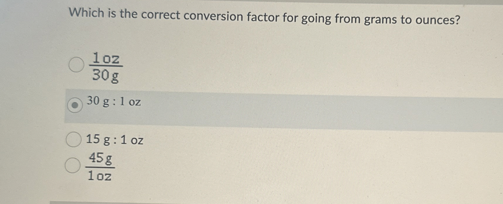 Solved Which is the correct conversion factor for going from | Chegg.com