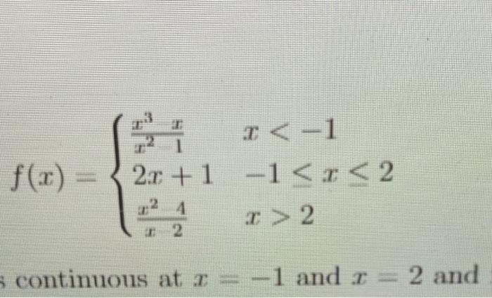 Solved Consider the following function f(ur):