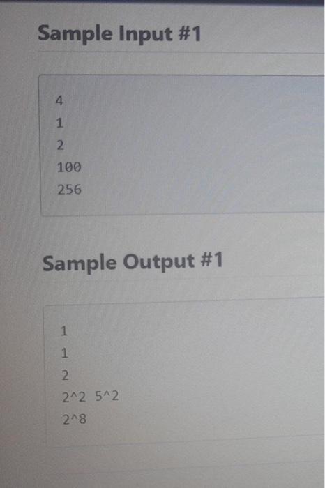 Solved Sample Input #1 Sample Output #1Problem Statement | Chegg.com Solved Sample Input #1 Sample Output #1Problem Statement | Chegg.com