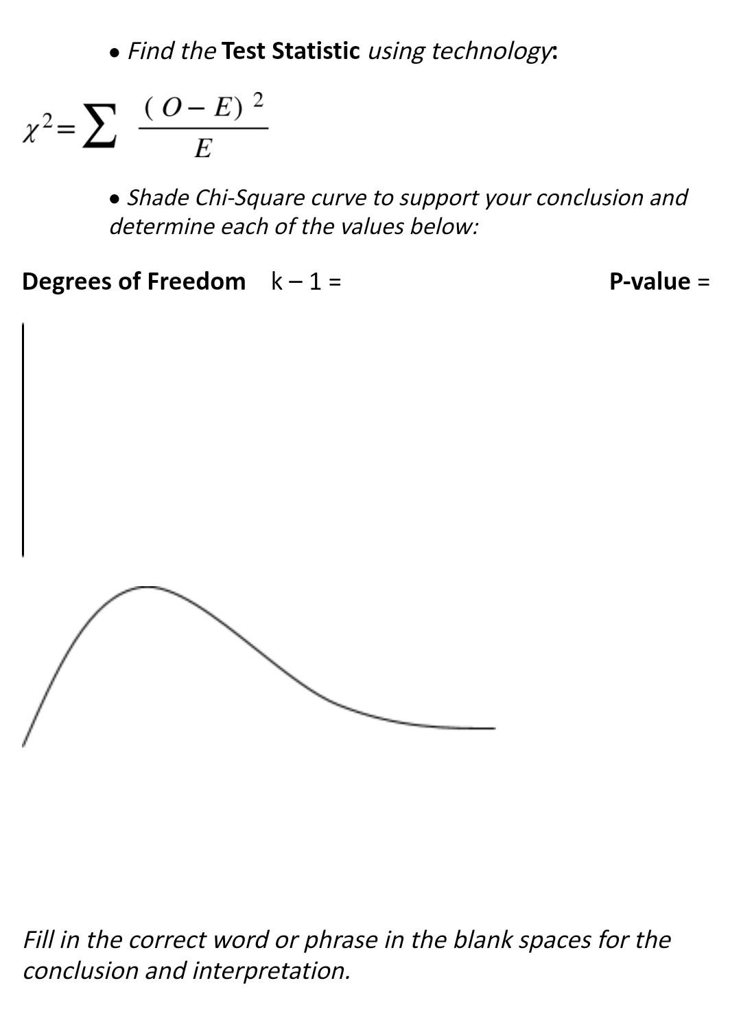 Solved Perform A Goodness Of Fit Test Randomly Selected Data
