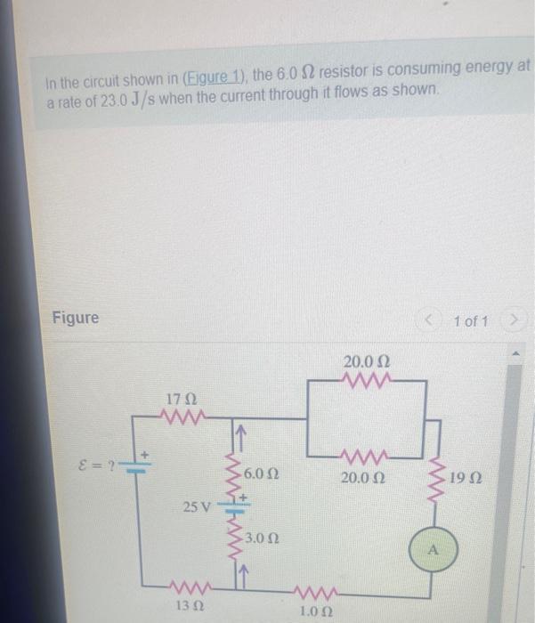 Solved Find the current through the ammeter A. Express your | Chegg.com