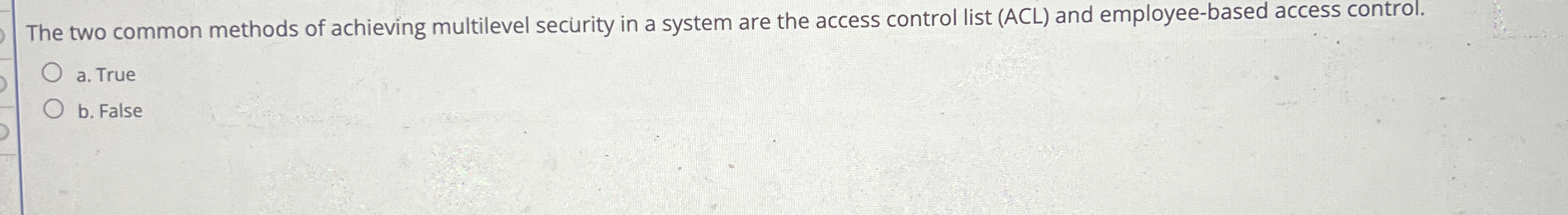 Solved The two common methods of achieving multilevel | Chegg.com