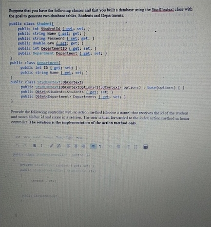 Solved Suppose that you bave the following classes and that | Chegg.com