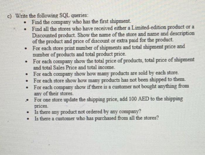 Solved Task 2 Consider the conceptual schema given below, | Chegg.com