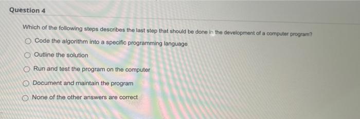 Solved procedure-driven event-driven object-oriented | Chegg.com