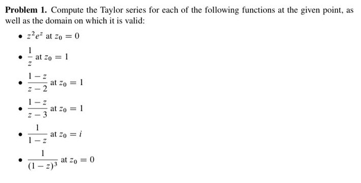 Solved Please Solve all parts Problem 1. ﻿Compute the | Chegg.com