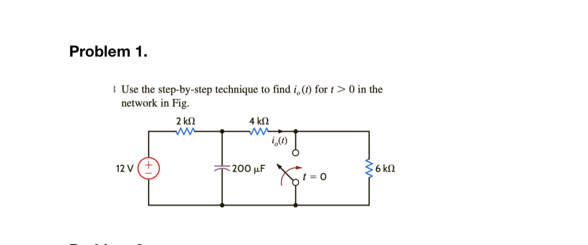 Problem 1.：Use the step-by-step technique to find | Chegg.com