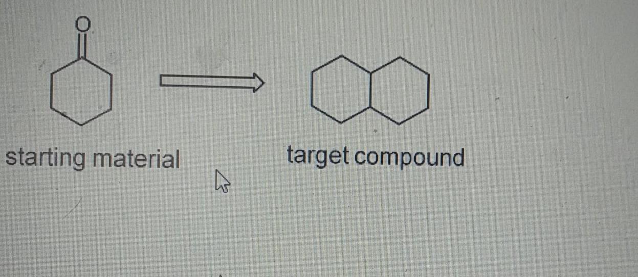 Solved propose a reasonable multi-step synthesis for the | Chegg.com