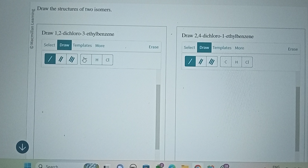 Solved Draw the structures of two isomers.Draw | Chegg.com