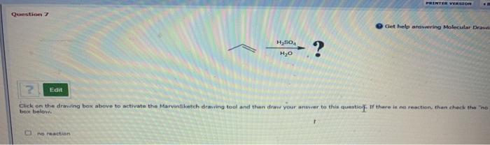Solved Get help answering Molecular Draw X] Your answer is | Chegg.com