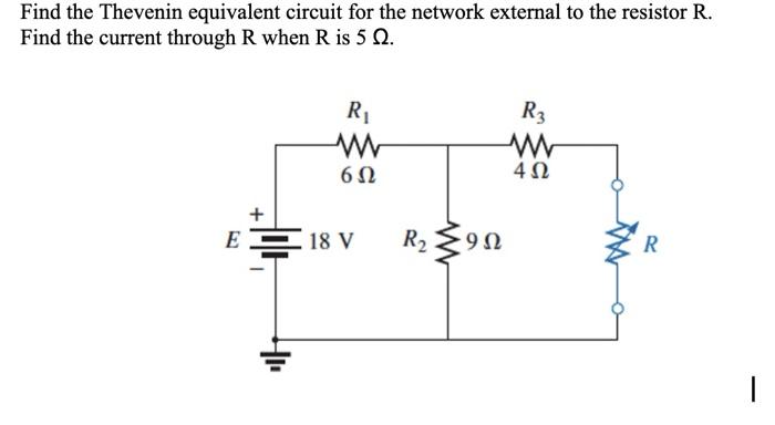 Solved Find the Thevenin equivalent circuit for the network | Chegg.com