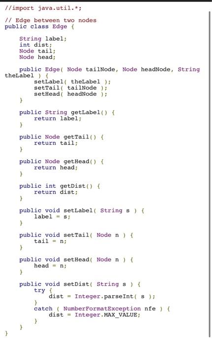 public class Node String name; String val; // The | Chegg.com