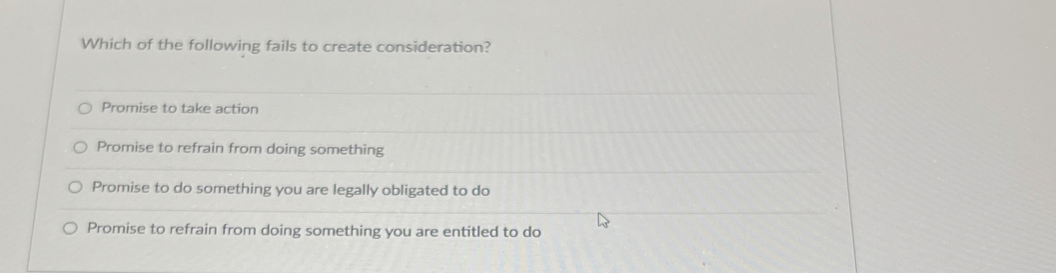 Solved Which of the following fails to create | Chegg.com
