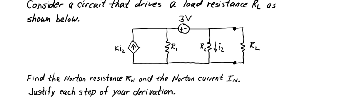 Solved Consider a circuit that drives a load resistance RL | Chegg.com
