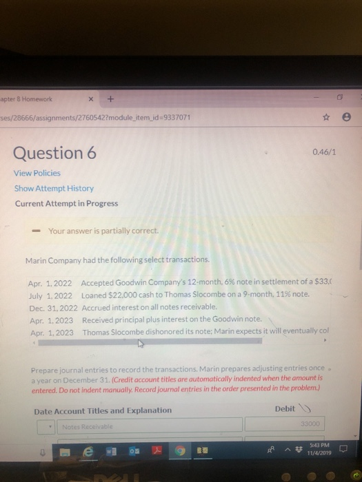 Solved apter 8 Homework X + | Chegg.com