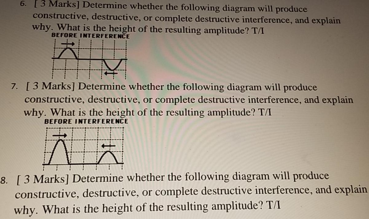 Solved 6. [3 Marks] Determine whether the following diagram | Chegg.com