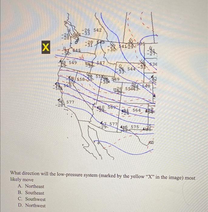Solved First, review the purpose of 500mb charts and how to | Chegg.com