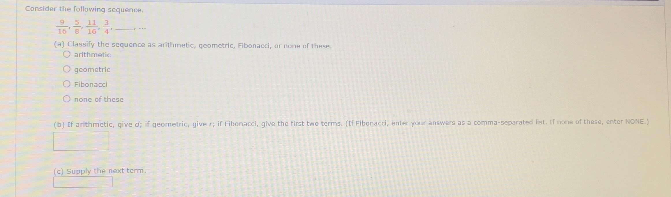 Solved Consider the following | Chegg.com