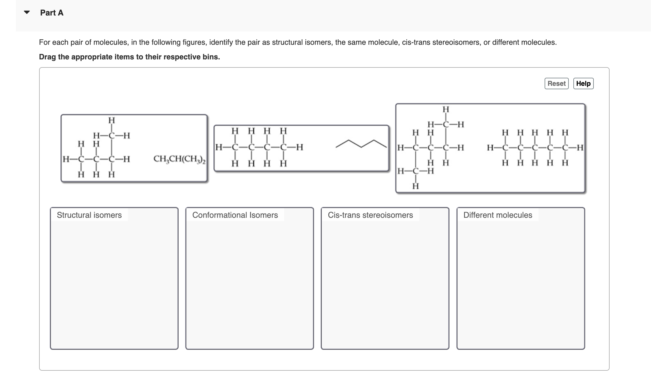Solved For each pair of molecules, in the following figures, | Chegg.com