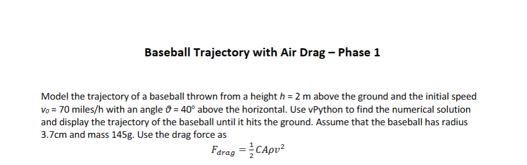Solved I Need This Assignment done in Python Baseball | Chegg.com
