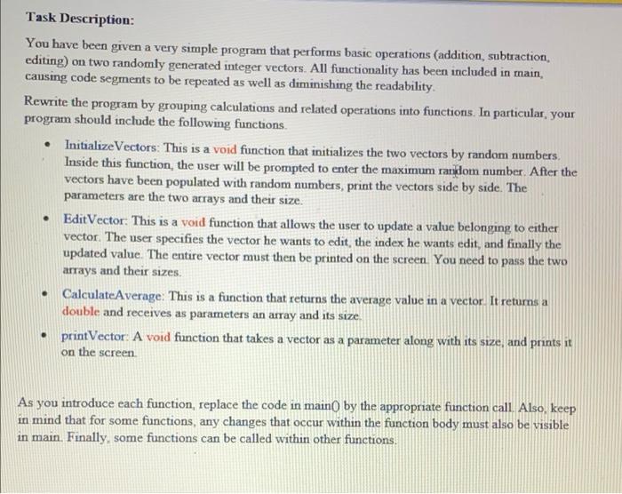 Solved this is in c++ and in codeblocks, i have no idea how | Chegg.com