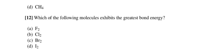 Solved 7] Choose the statement that best describes the PbCl4 | Chegg.com
