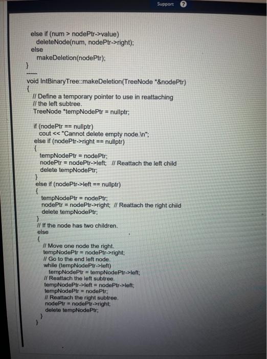 Solved Instructions: Use the Gaddis IntBinary Tree | Chegg.com