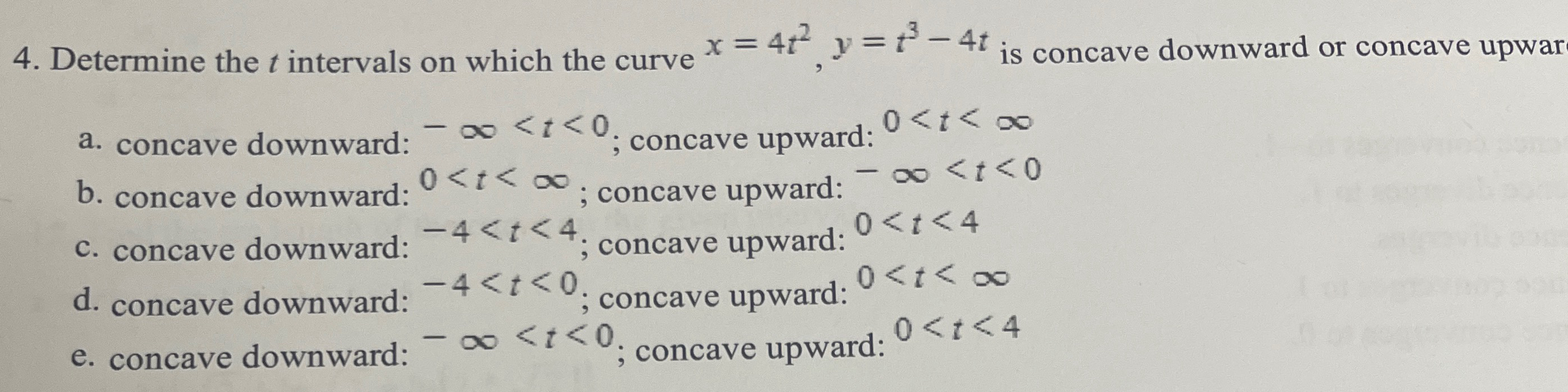 Solved Determine the t ﻿intervals on which the curve | Chegg.com