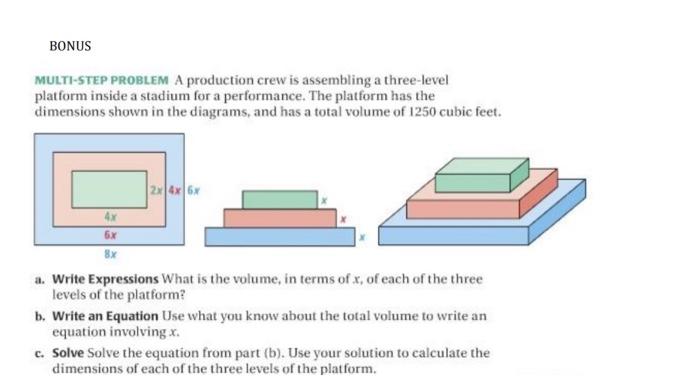 Solved BONUS MULTI-STEP PROBLEM A production crew is | Chegg.com