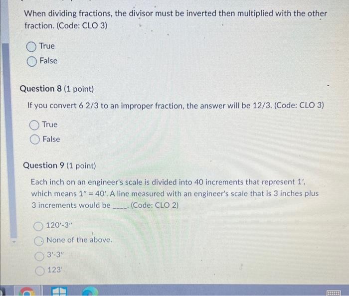 Solved When dividing fractions, the divisor must be inverted | Chegg.com