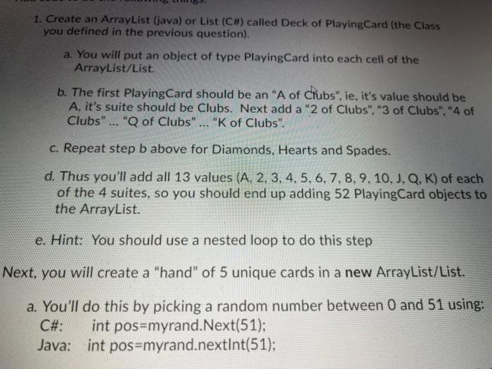 Solved Ic Java 3 u import java.util.ArrayList; import | Chegg.com