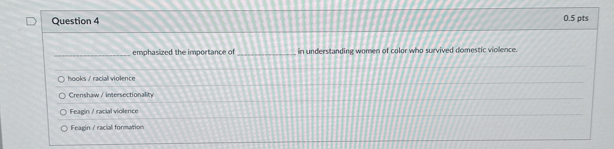 Solved How to solve Question 4emphasized the importance ofin | Chegg.com