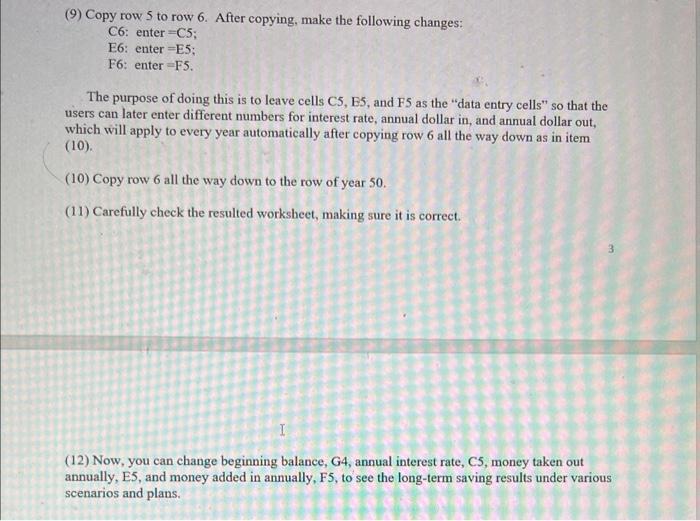 Solved (1) Develop an Excel spreadsheet for calculating | Chegg.com