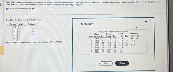 Solved Relor to the nocompanying data set and use the 25 | Chegg.com