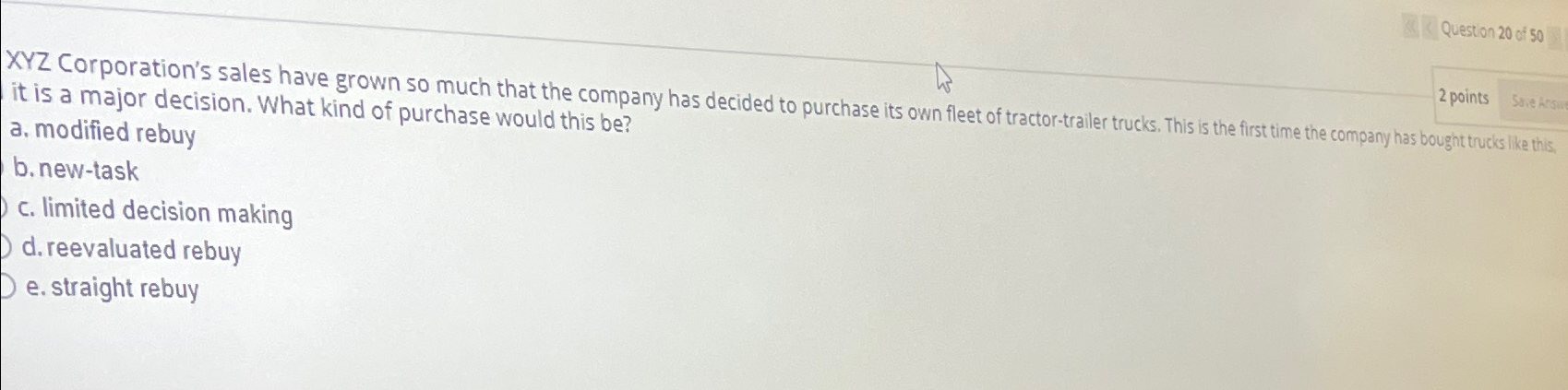 Solved it is a major decision. What kind of purchase would | Chegg.com