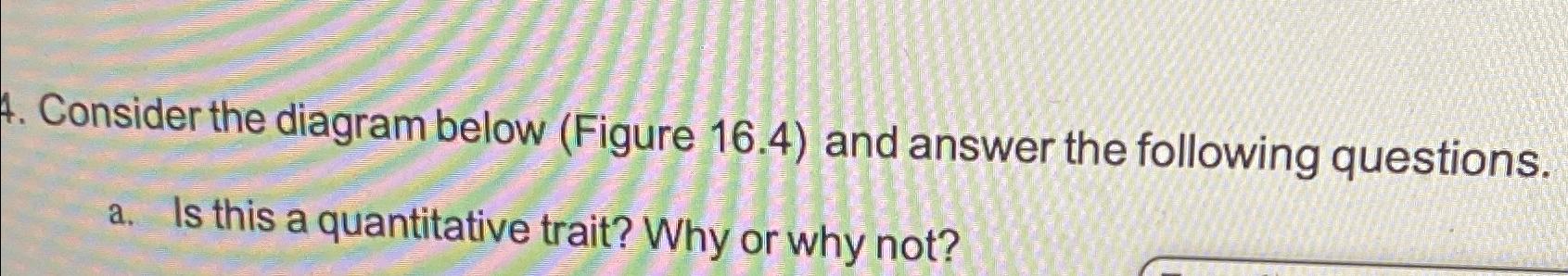 Solved A. ﻿Consider the diagram below (Figure 16.4) ﻿and | Chegg.com
